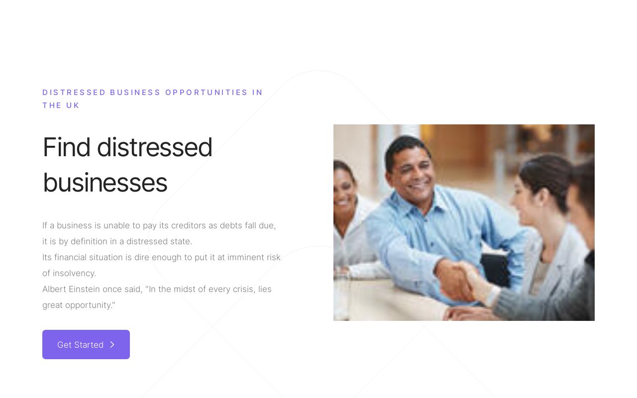 Distressed Businesses